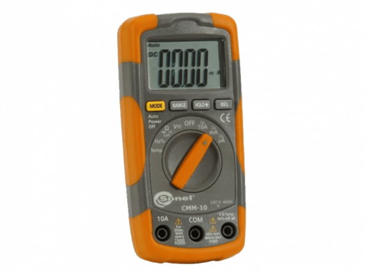 SONEL - MULTIMETR CYFROWY MONOCHROMATYCZNY, PODŚWIETLANY, SEGMENTOWY ...